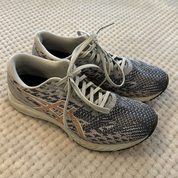 Asics | Shoes | Womens Asics Gelds Trainer Size 9 Polar Shade Rose Gold ...